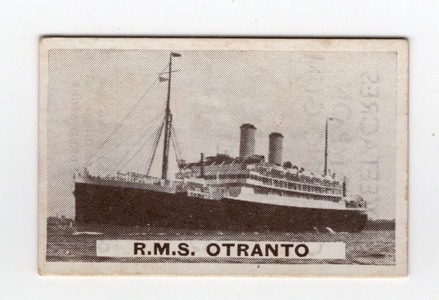 SWEETACRES - STEAMSHIPS 1930s. #47 R.M.S. Otranto (Orient Line) EUR 5 ...