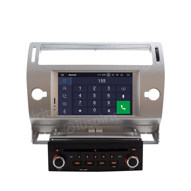 ANDROID AUTORADIO NAVIGATORE per Citroen C4 2004-2012 GPS DVD WI-FI ...