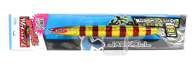 JACKALL METAL JIG Anchovy Metal Type 3 Flutter 160 grams Red (0002) EUR ...