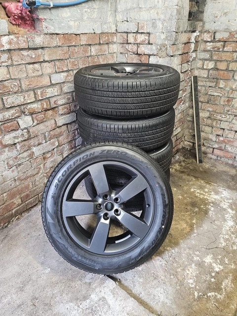 20” X5 GENUINE LAND ROVER DEFENDER L663 Alloy Wheels & Tyres 255 60 20 ...
