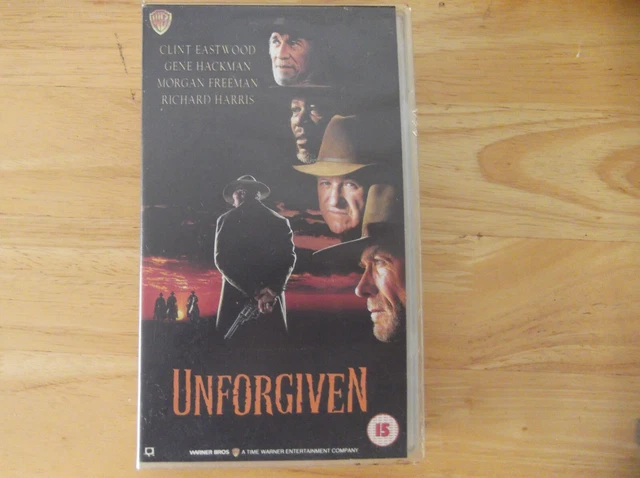 UNFORGIVEN (VHS VIDEO, 2000) Clint Eastwood - Revisionist Western Movie ...