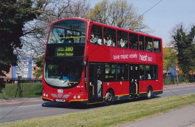 BUS PHOTO, LONDON General Photograph Picture, Volvo Double Decker ...