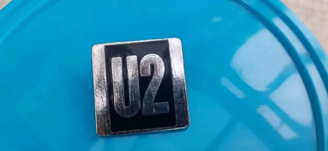 U2 1980S 80S ORIGINAL METAL PIN BADGE Vintage Retro Bono etc 23mm RARE ...