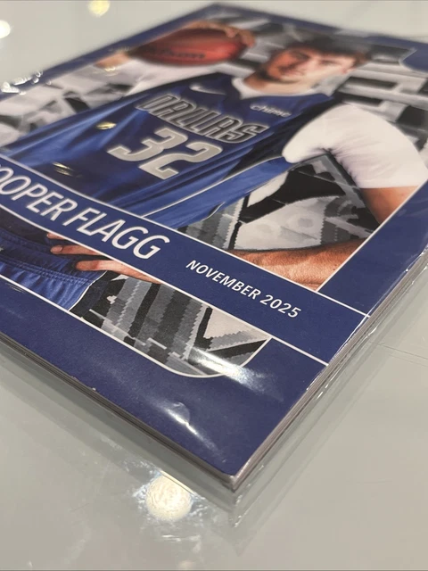 NOVEMBER 2025 PSA MAGAZINE COOPER FLAGG VOL 47 Dallas Mavericks $7.99 ...