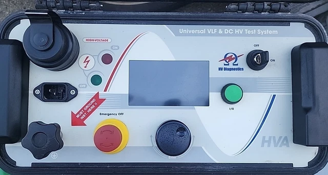 HV DIAGNOSTICS HVA28TD Universal VLF & DC High Voltage Test System Set ...