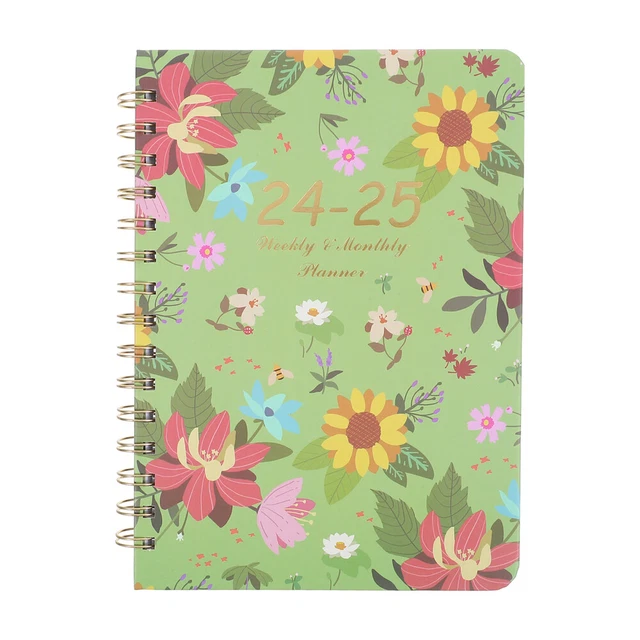 2024 -2025 WORK Notepad 2024-2025 Schedule Notebook Weekly Monthly ...