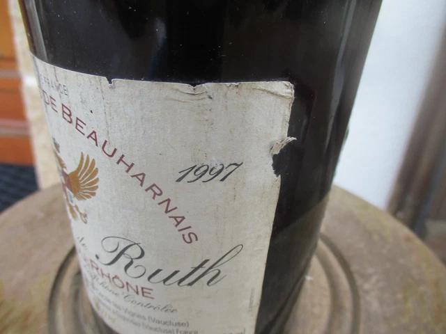 CHATEAU DU RUTH 1997 cotes du rhone cuvée nicolas de beauharnais EUR 8 ...