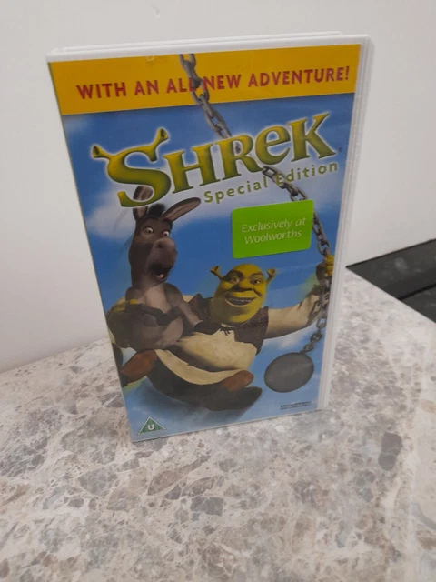 SHREK SPECIAL EDITION Vhs £3.50 - PicClick UK