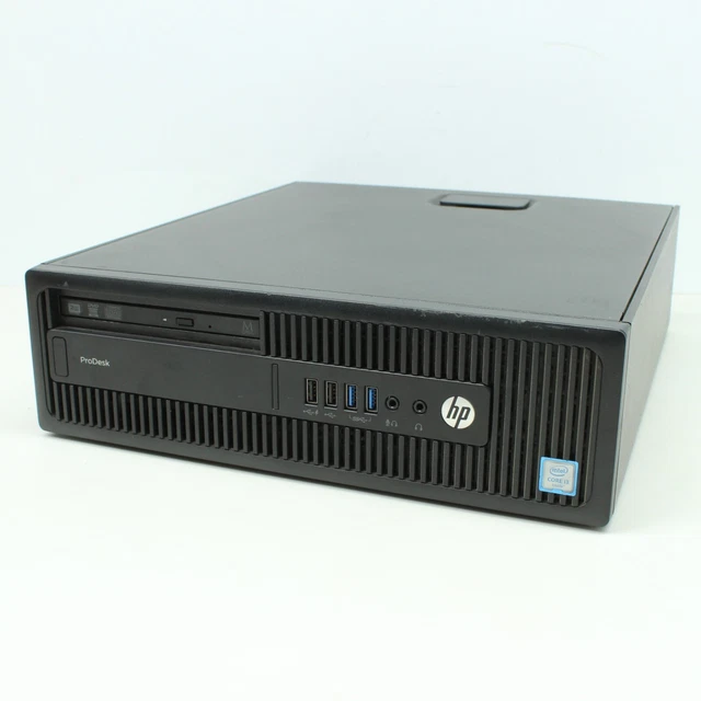 HP PRODESK 600 G2 SFF Windows 10 Desktop PC Intel i3 6100 8GB 120GB SSD ...