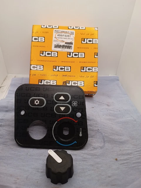 GENUINE JCB ABI heater Panel eth A/C Part No 400/F5351 A/F £110.00 ...