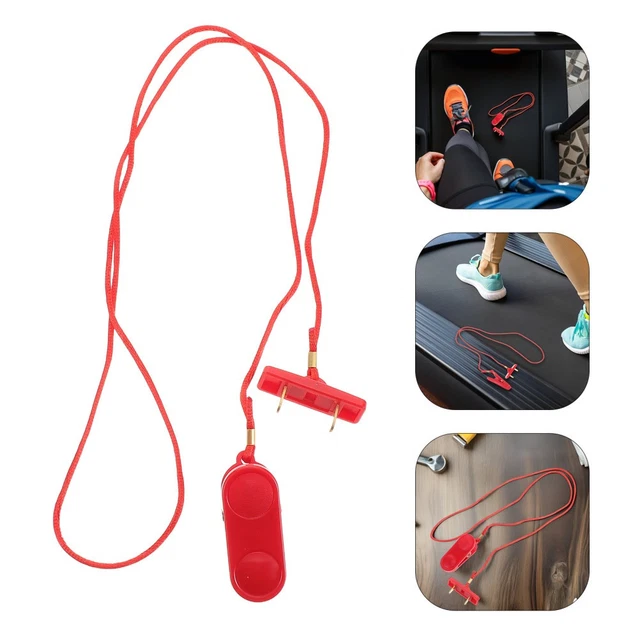 UNIVERSAL TREADMILL SAFETY Key Emergency Stop Clip For Running Machines ...