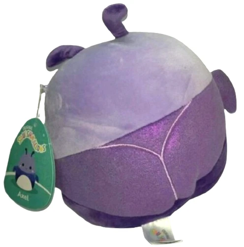 SQUISHMALLOW PURPLE SOFT Toy Axel Plush 7.5" Dung Beetle Stuffed Animal ...