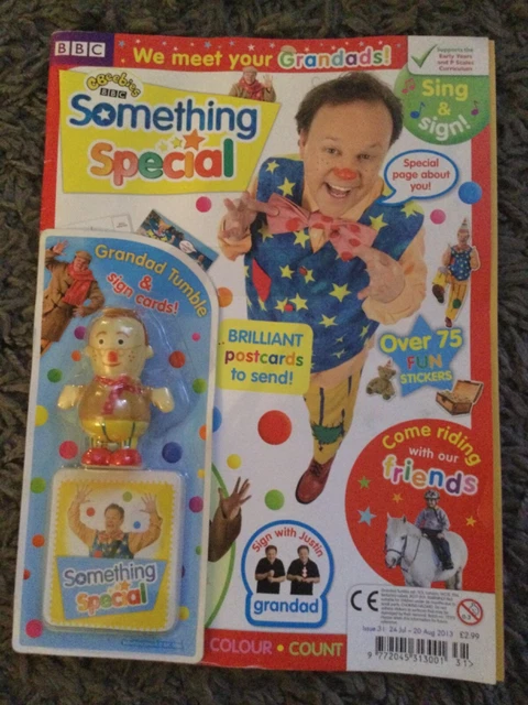 BBC CBEEBIES MR Tumble something special # 31 grandad tumble & sign ...