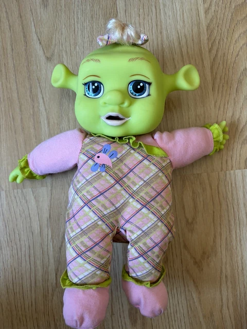 DREAMWORKS - BABY Ogre Shrek Doll 2007 - Felicia - Giggles - excellent ...