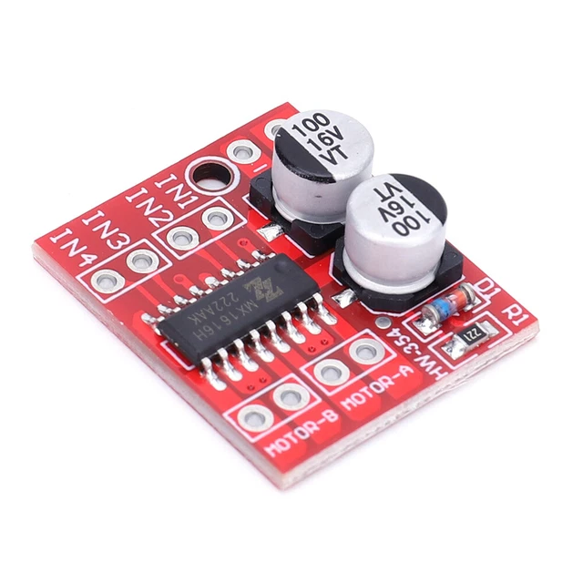 L298N DC STEPPER Motor Board Dual H Bridge Mini Reversing PWM Speed for ...