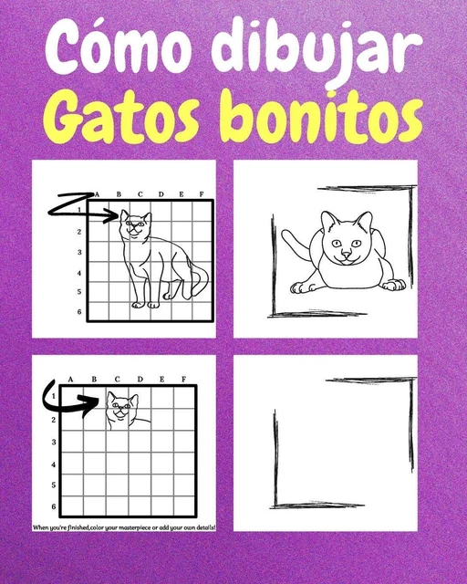 SANCHA SAUSEDA | Cómo dibujar gatos bonitos | Taschenbuch | Englisch (2023) EUR 27,49 - PicClick DE