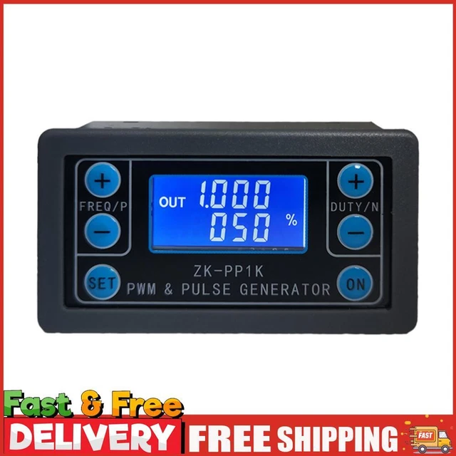 ZK-PP1K PWM SIGNAL Generator Precision Pulse Frequency Square Wave Generators £7.32 - PicClick UK
