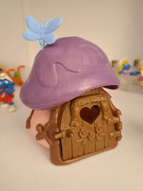 SMURF PUFFI CASA dei PUFFI Smurfs Les Schtroumpfs Schleich Peyo Art ...