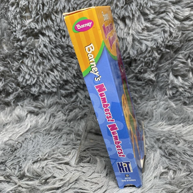 BARNEY NUMBERS! NUMBERS! VHS 2003 HiT Entertainment Barney Home Video ...