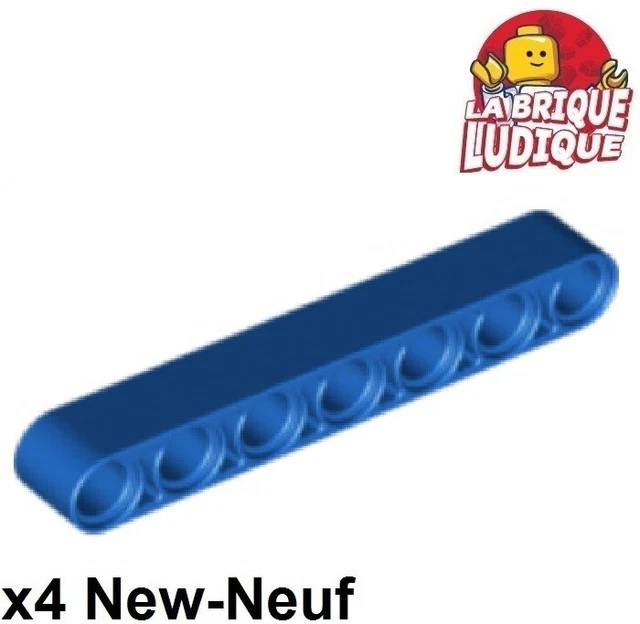 LEGO TECHNIC 4X barre poutre Liftarm 1x7 thick épais bleu/blue 32524 ...