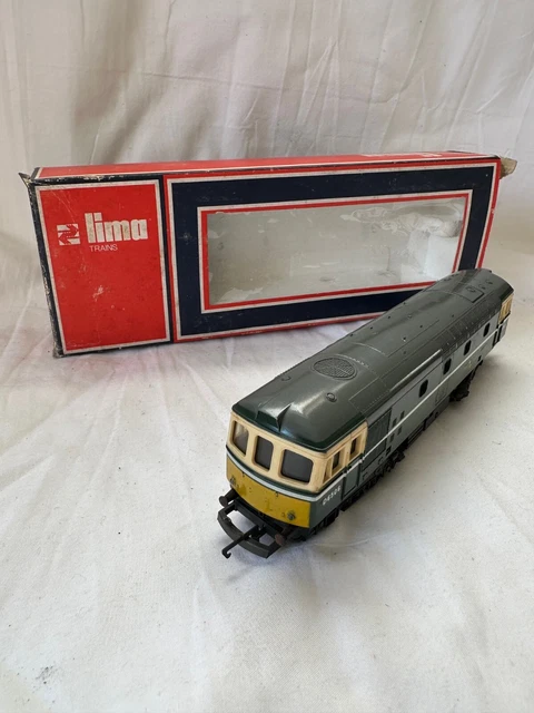 Lima Oo Gauge Br Green Class 33 D6506 Diesel Locomotive Boxed 66 43