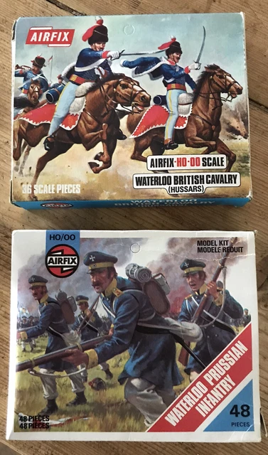 AIRFIX WATERLOO PRUSSIAN Infantry Plus British Cavalry (Hussars) £10.00 ...