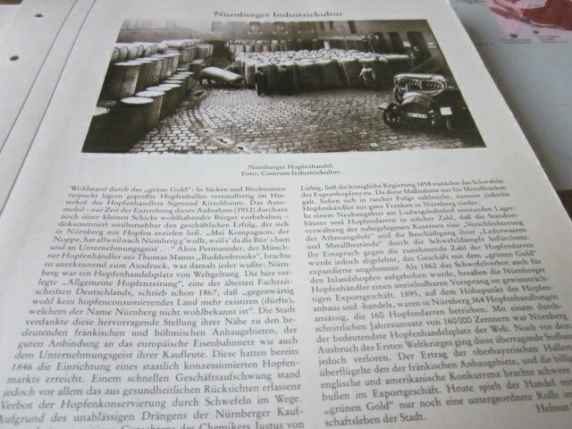 NÜRNBERG DOKU 6019 Der Nürnberger Hopfenhandel EUR 5,90 - PicClick DE