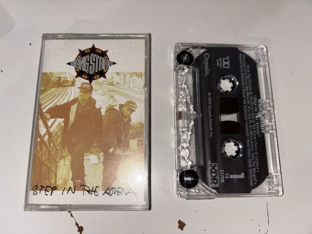 GANG STARR STEP Into the Arena Cassette Tape Rap Hip-Hop West Coast ...