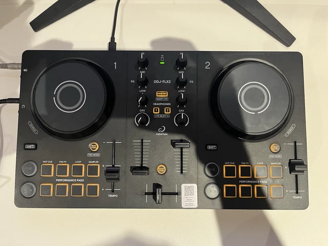 PIONEER DJ DDJ-FLX2 2-Channel DJ Controller - Black (Untested/Scuff/No ...