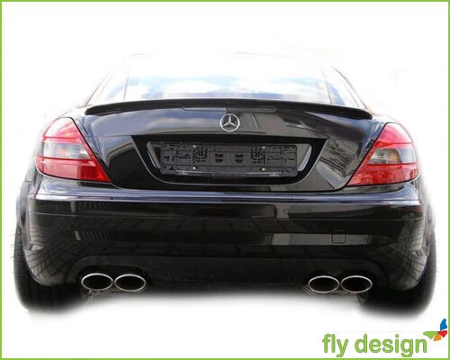 MERCEDES R171 TUNING body kit rear rear spoiler wings trunk flap ...