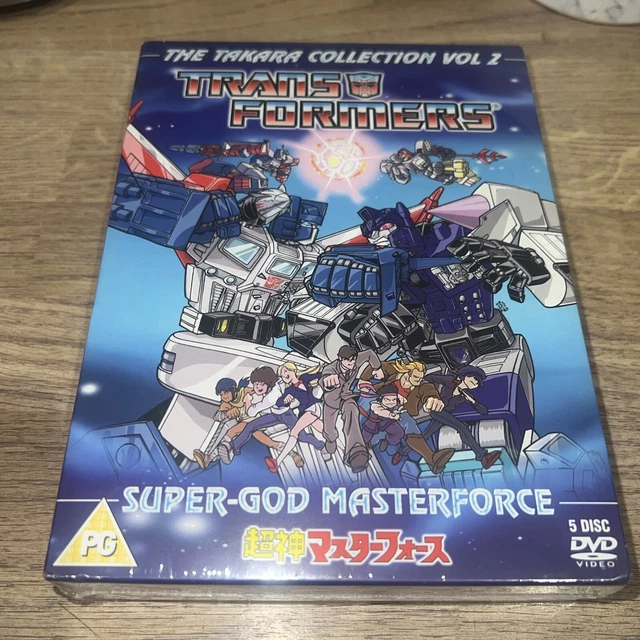 TRANSFORMERS - TAKARA - Masterforce (Animated (Box Set DVD, 2006 next ...