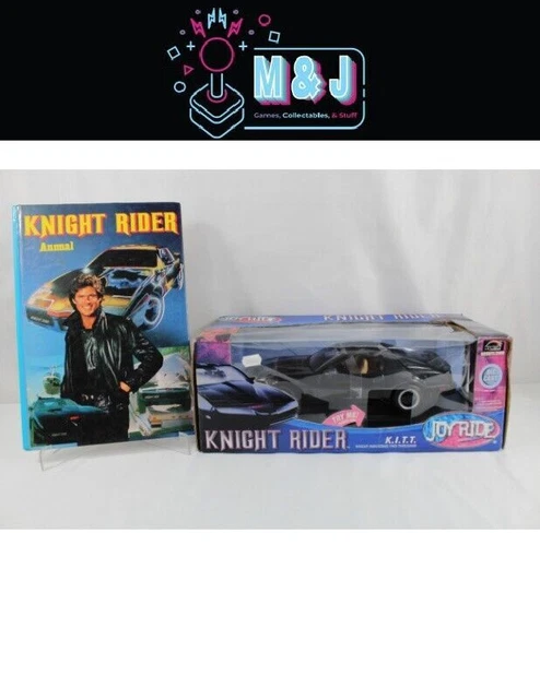 ERTL KNIGHT RIDER KITT 1/18 SCALE DIECAST MODEL CAR JOYRIDE + Knight ...