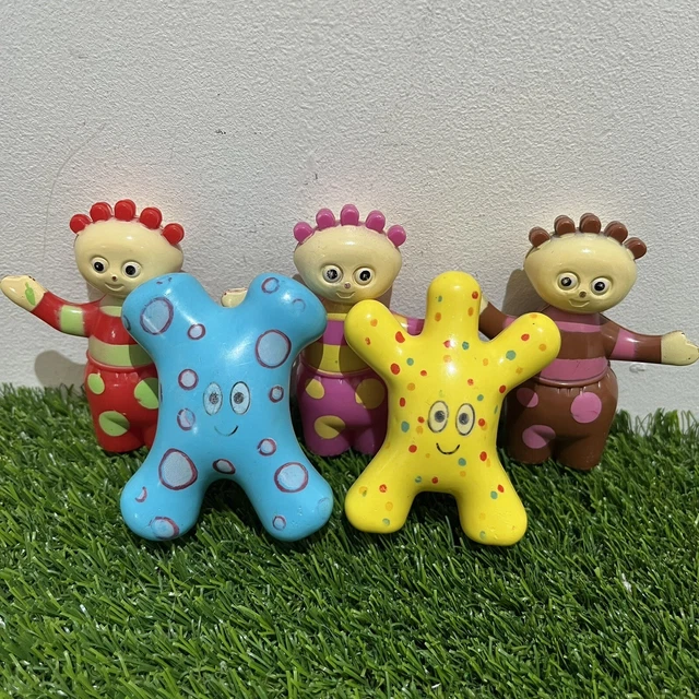 IN THE NIGHT Garden Small Yellow & Blue Plastic Haahoo Figures Haa Hoo ...