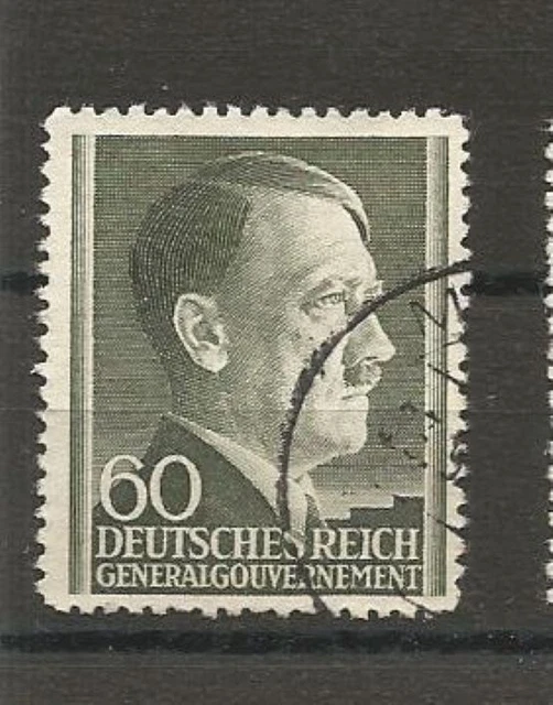 DEUTSCHES REICH ADOLF Hitler Generalgouvernement Sellos Timbres Stamps ...