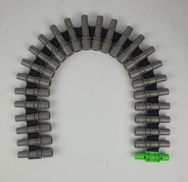 NERF VULCAN EBF-25 Machine Gun 25 Round Replacement Ammo Belt Dart ...