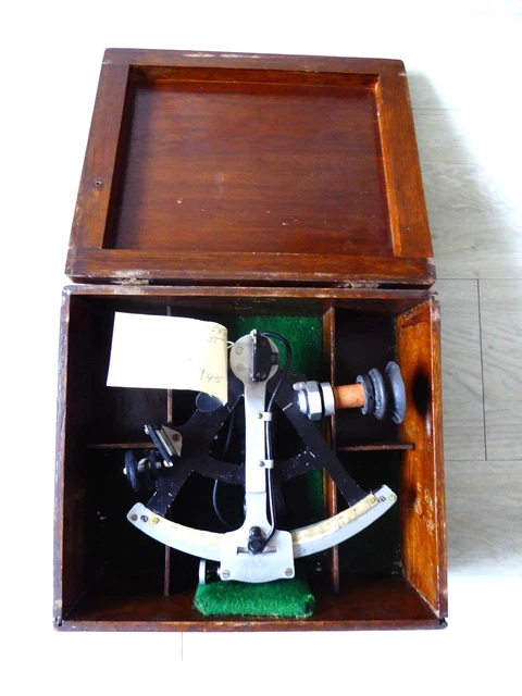 WW2 SCRATCH BUILT Sextant, EW Clayton 1945 (NAVY ?) in Scratch Built ...