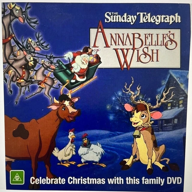 THE SUNDAY TELEGRAPH Annabelle's Wish Promo DVD Disc Only With New Case ...