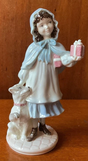 COALPORT PORCELAIN FIGURINE 'A Present For Grandma' 7.5" £26.70 ...