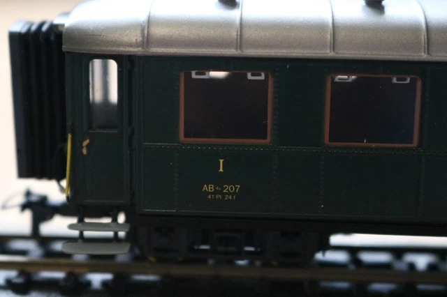 STL MODELS SWISS RhB HOm Vintage 1st/2nd Class Passenger Coach £30.00 ...