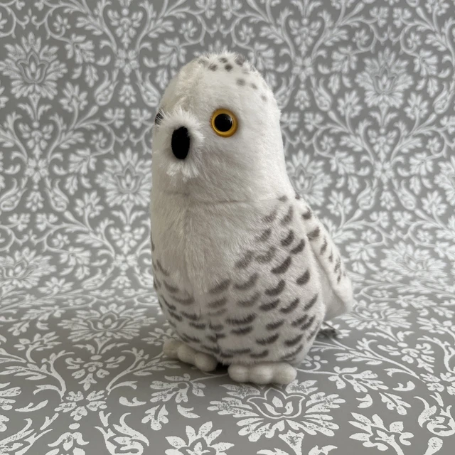 WILD REPUBLIC K & M International Soft Toy Snowy Owl Bird Stuffed ...