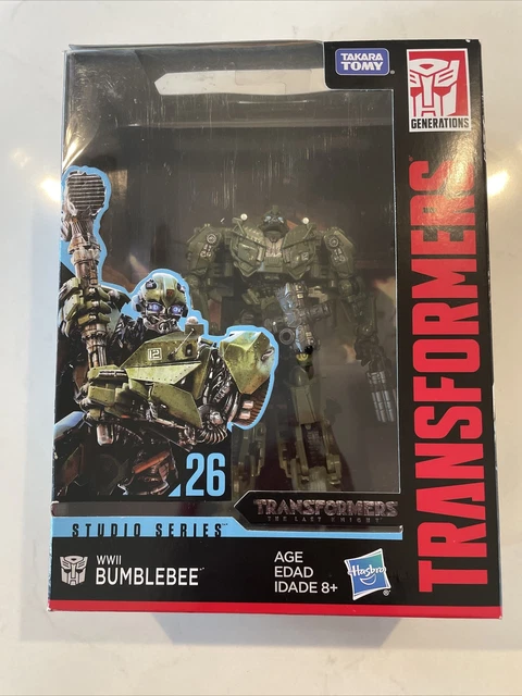 HASBRO TRANSFORMERS STUDIO Series 26 Deluxe Class WWII Bumblebee Action ...