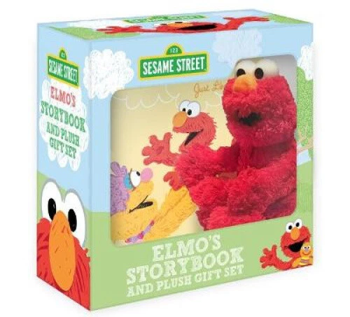 ELMO'S STORYBOOK AND Plush Gift Set (Sesame Street) (Sesame Street) £18 ...