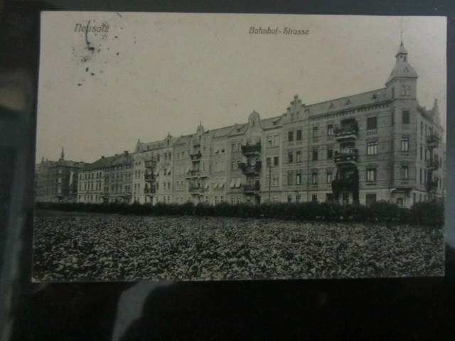 NEUSALZ AN DER Oder (Niederschlesien) Bahnhof-Strasse gel. n ...