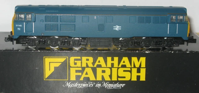 GRAHAM FARISH N Gauge 8065 BR Blue Class 31 Diesel Loco 31140 £69.95 ...