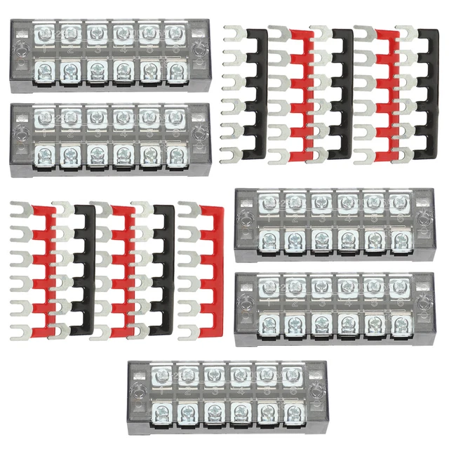 TERMINAL STRIP BLOCKS with Cover for Electrical Connector Distribution ...