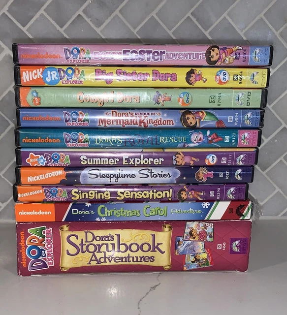 Dora The Explorer Nickelodeon Nick Jr Diego Dvd Film Menge 12 Cartoon