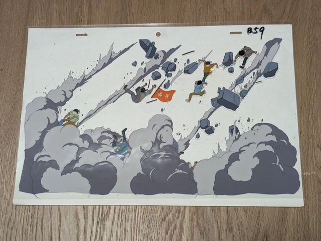 ORIGINAL ANIME 1988 Akira Cel and Douga - Fully Painted Scene - Great ...