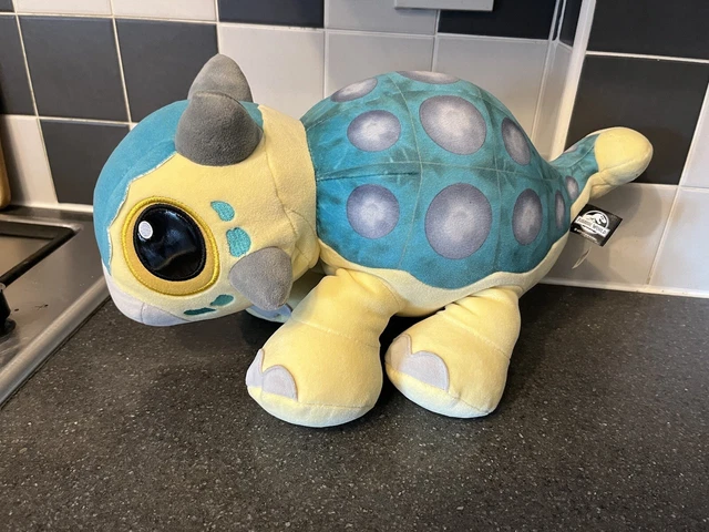 JURASSIC WORLD CAMP Cretaceous Plush Dinosaur Ankylosaurus Bumpy With ...