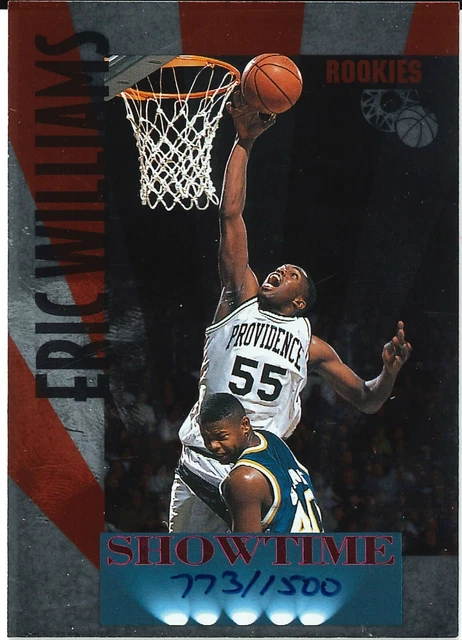 CARTE ERIC WILLIAMS 1995 recrue classique Showtime limitée Providence ...