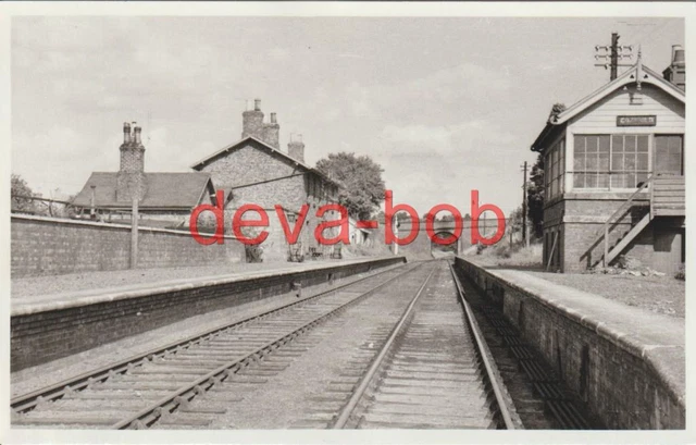 RAILWAY STATION PHOTO Coxwold Signal Box LNER NER Thirsk - Malton ...